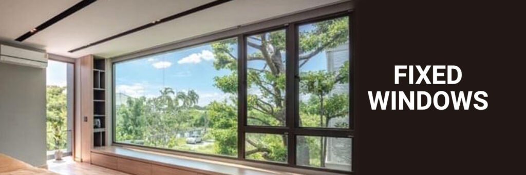 Aluminium Fixed Windows – Ample Building Products